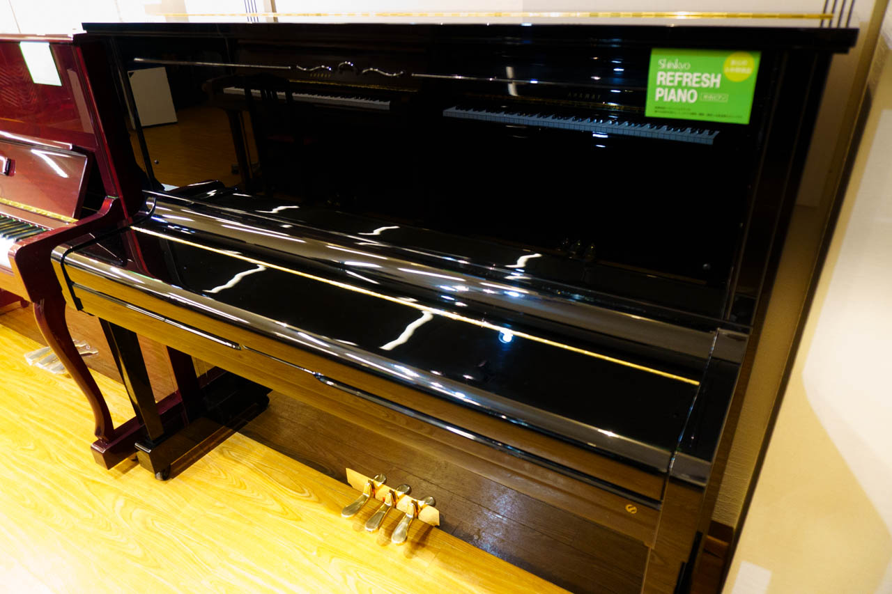 カワイ BS2A| 中古ピアノ 自社工房リフレッシュ済3年保証付 | 新響楽器 | 大阪 兵庫 神戸 京都 滋賀 奈良 和歌山 関西圏限定販売品